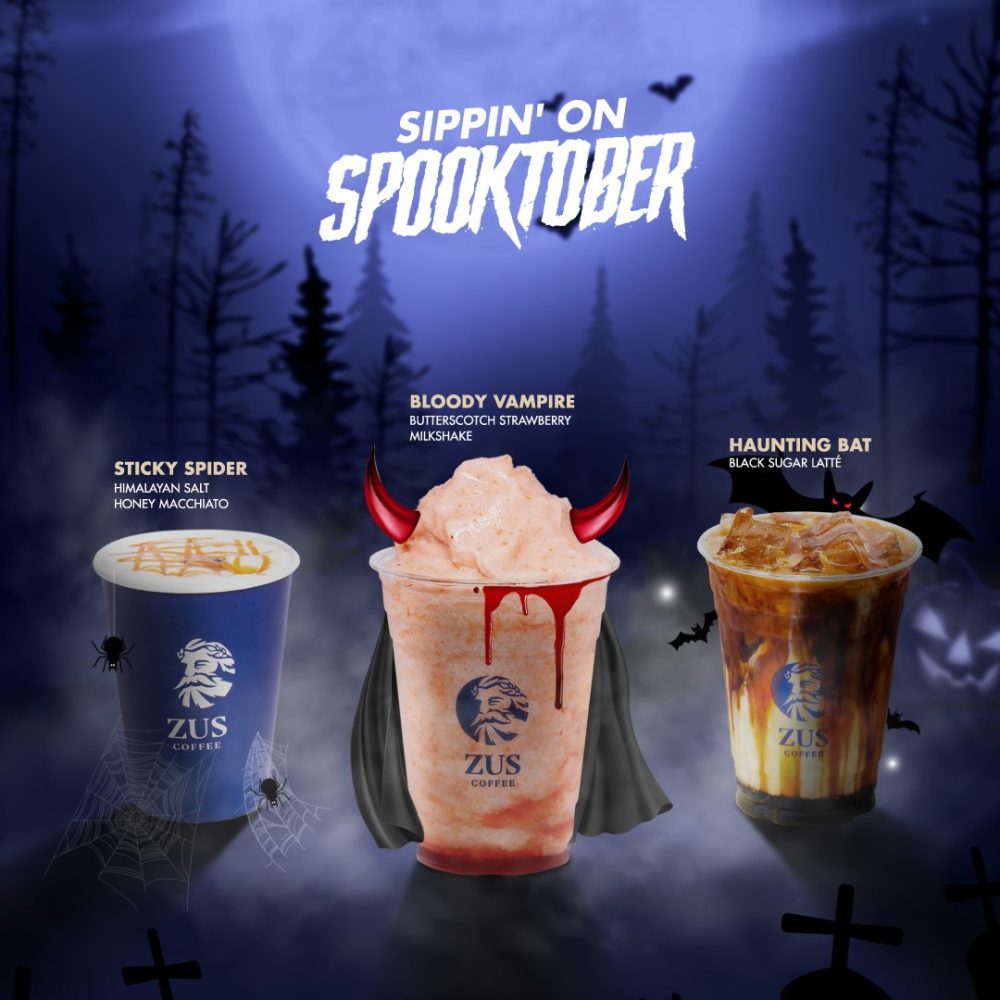 ZUS Coffee and its Spooktober drinks - Mini Me Insights