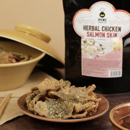 Irvins gives its salmon skin snack a peppery heat - Mini Me Insights