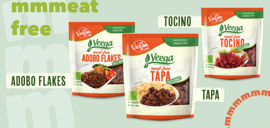 Veega goes local with meat-free Adobo Flakes, Tapa and Tocino - Mini Me ...