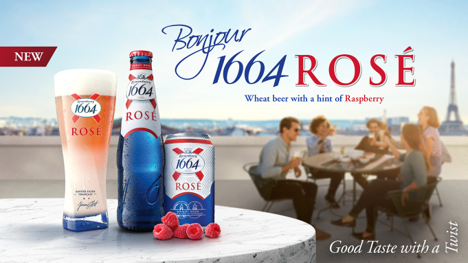 ‘Santé’ to refreshing taste and well-balanced flavour with 1664 Rosé ...
