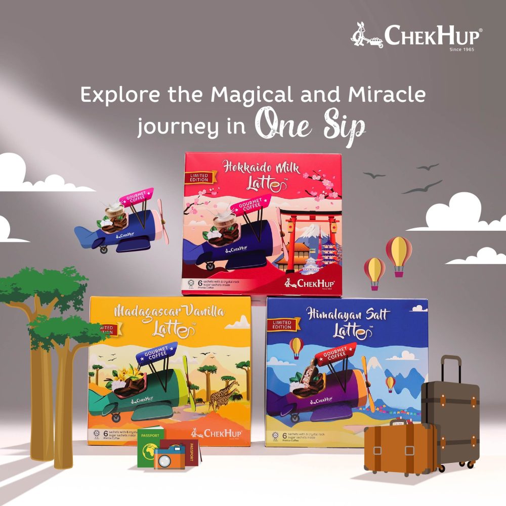 Chek Hup limited edition flavoured gourmet coffee series perfect for ...