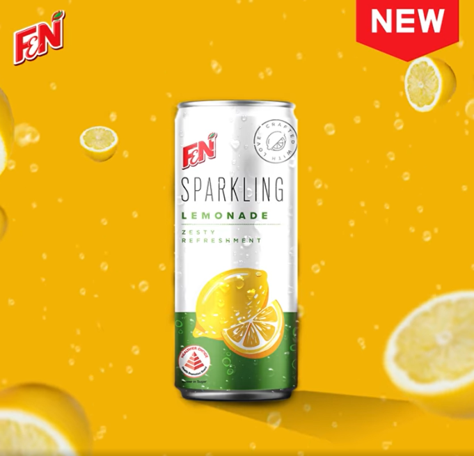 New F&N Sparkling available in Lemonade and Pink Grapefruit Taste ...