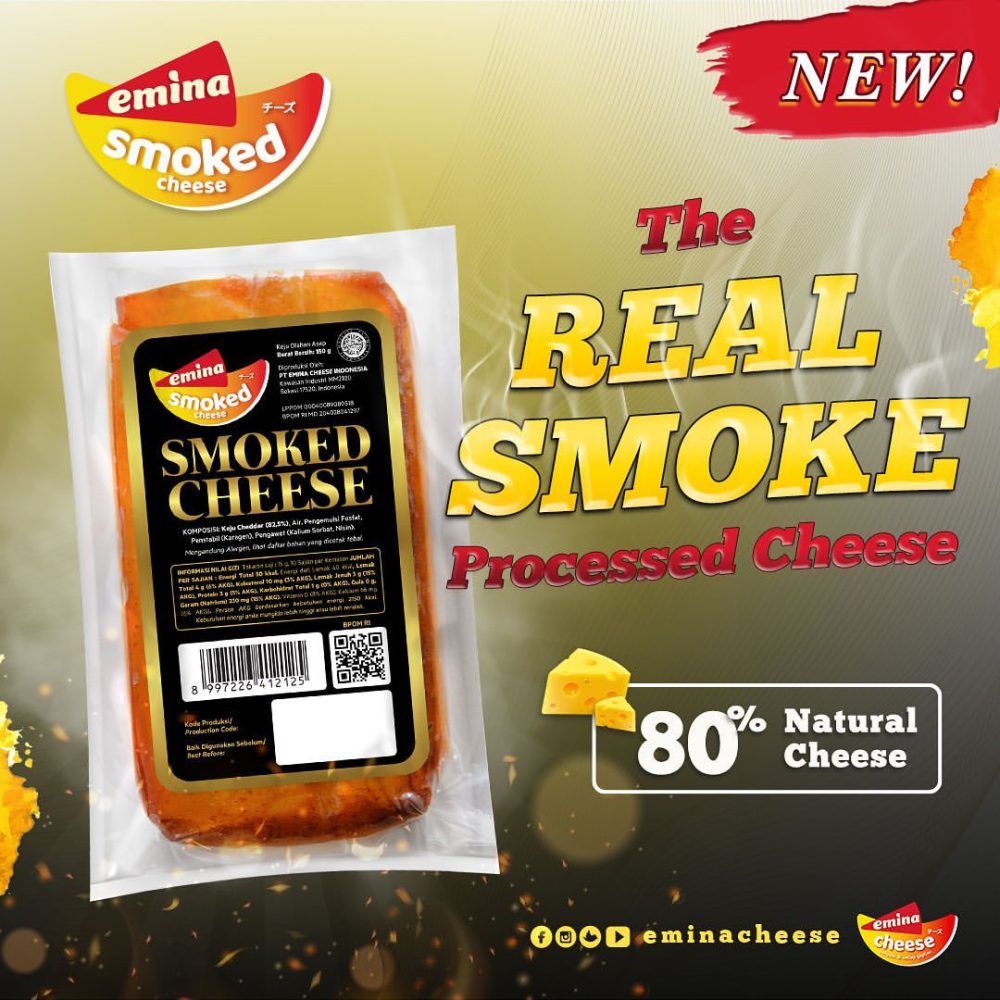 Emina Smoked Cheese now available in Indonesia for various culinary ...