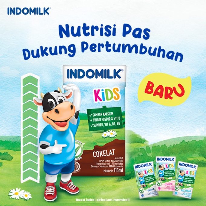 Indomilk refreshes the packaging of its Kids range - Mini Me Insights