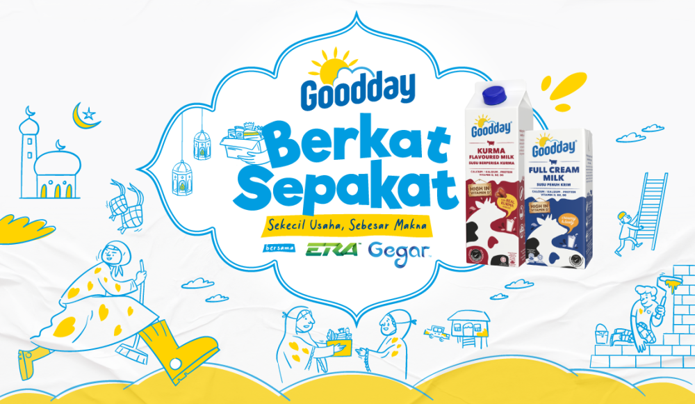 Goodday Milk Encouraging Malaysians to Give Their Time or Skills for a ...