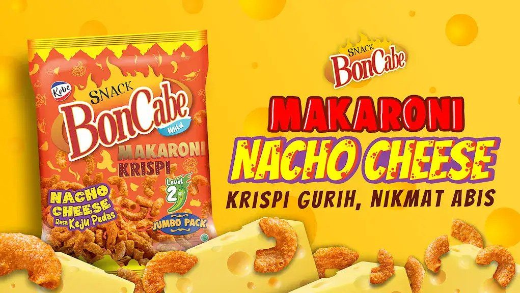 BonCabe Makaroni Krispi Nacho Cheese now available with a midler spicy ...