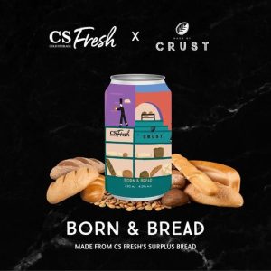 CRUST partners with Cold Storage to sell pilsner-style beer made from ...