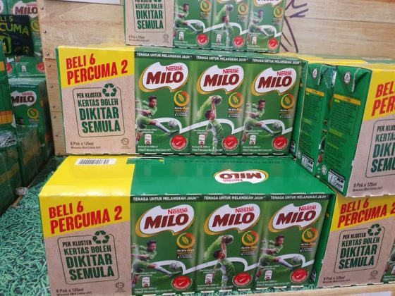Nestle Malaysia uses paper-based wrapper for MILO - Mini Me Insights