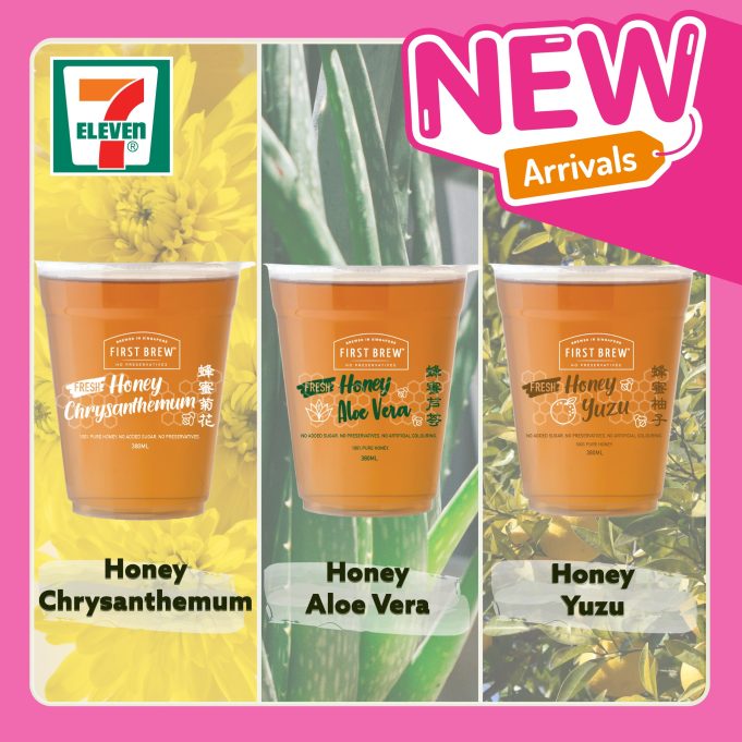 7-Eleven Singapore offers healthy honey-based drinks - Mini Me Insights