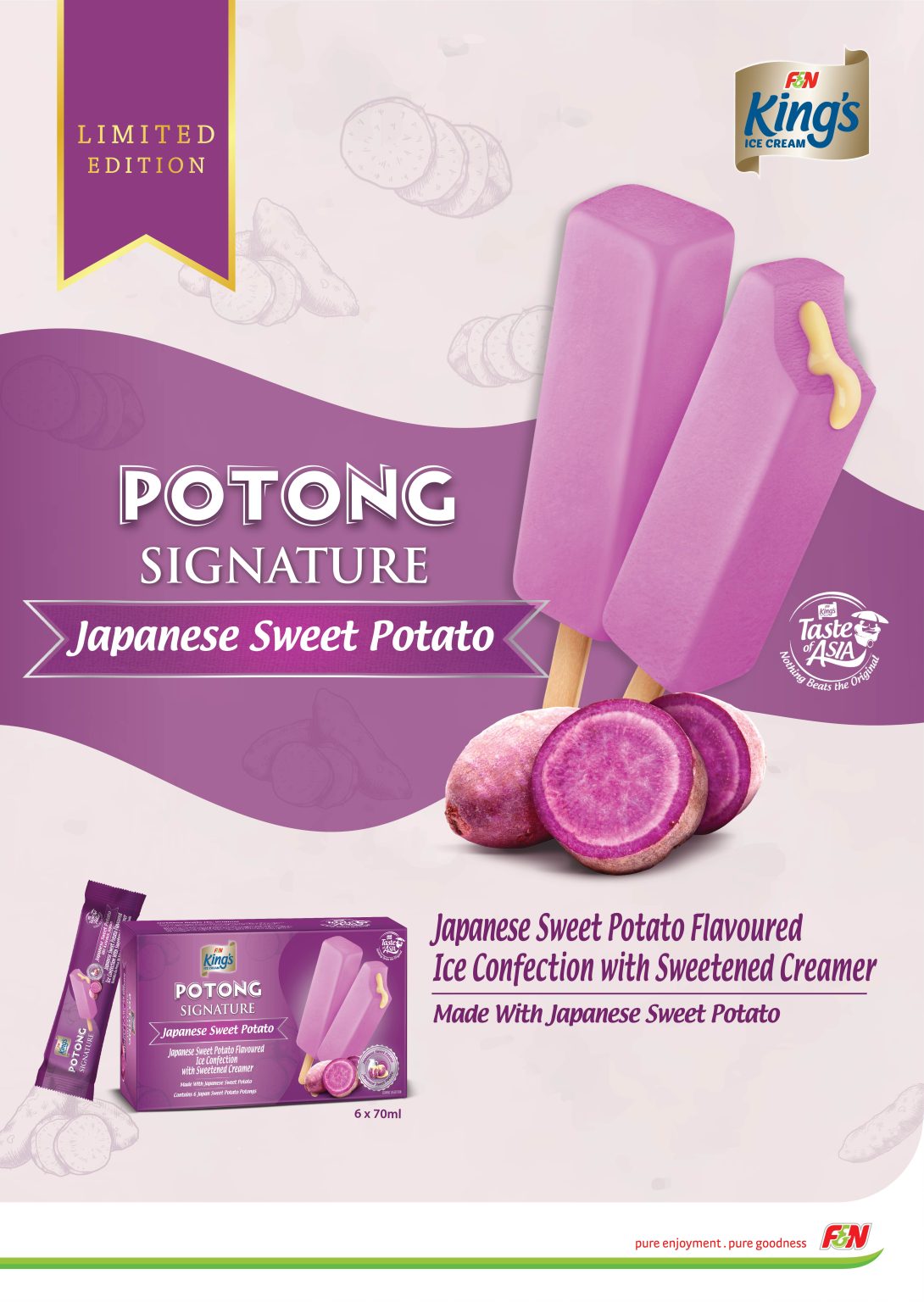 Savour the cool delight of the limited-edition King’s Potong Signature ...