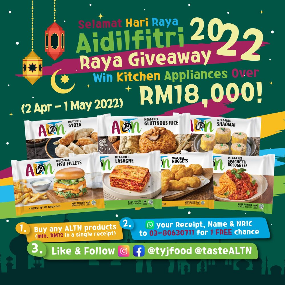 ALTN plant-based products by Tee Yih Jia now available in Malaysia ...