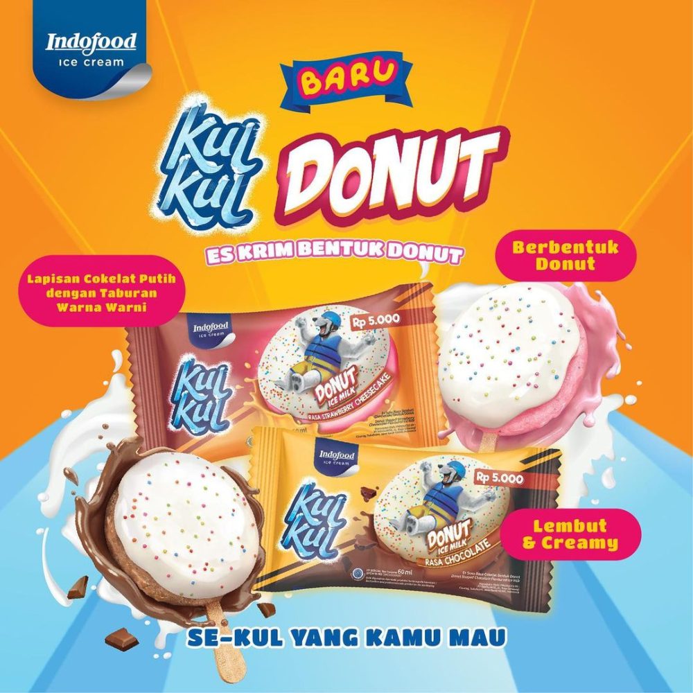Indofood Ice Cream launches KulKul Donut - Mini Me Insights