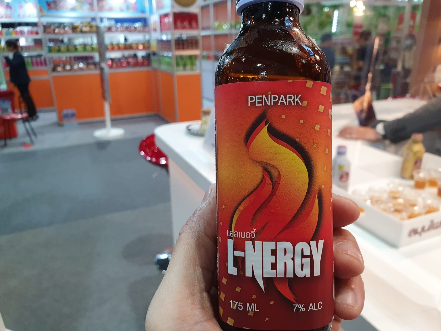 BB Pharma unveils alcoholic energy drink L-NERGY at Thaifex - Mini Me ...