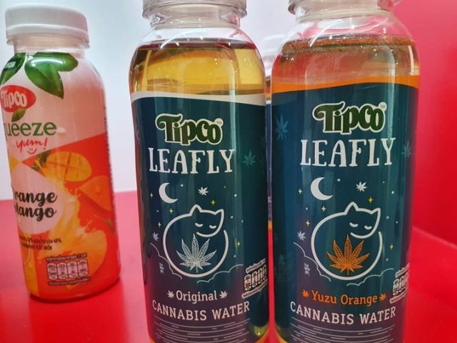 Tipco showcases sparkling juice drinks, cannabis water and alcohol-free cannabis drink - Mini Me ...