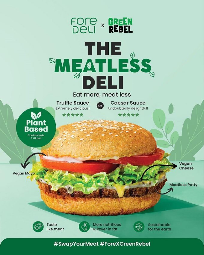 Fore Coffee offers plant-based deli in collaboration with Green Rebel ...