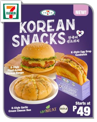 7-Eleven Philippines launches K-Style Plant-Based Chicken Burger ...