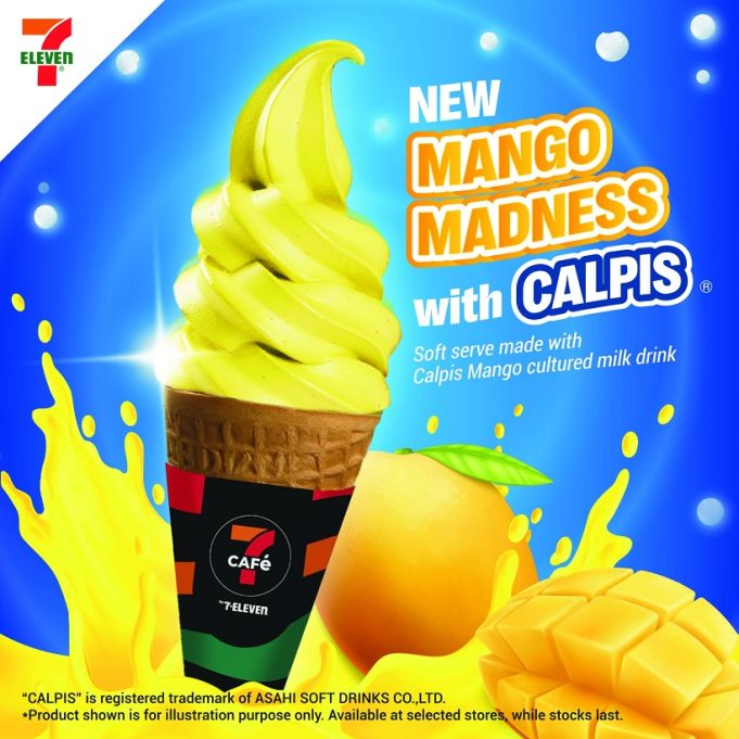 7-Eleven Malaysia is serving Mango Calpis Softserve - Mini Me Insights