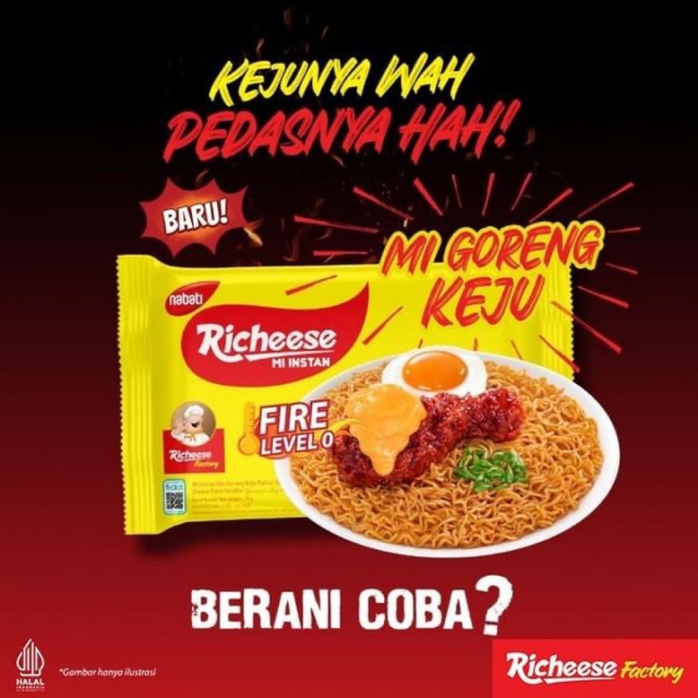 Richeese Mie Goreng Keju now available in Indonesia - Mini Me Insights