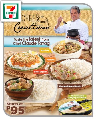 Chef Claude Tayag is back with his latest creations at 7-Eleven - Mini ...