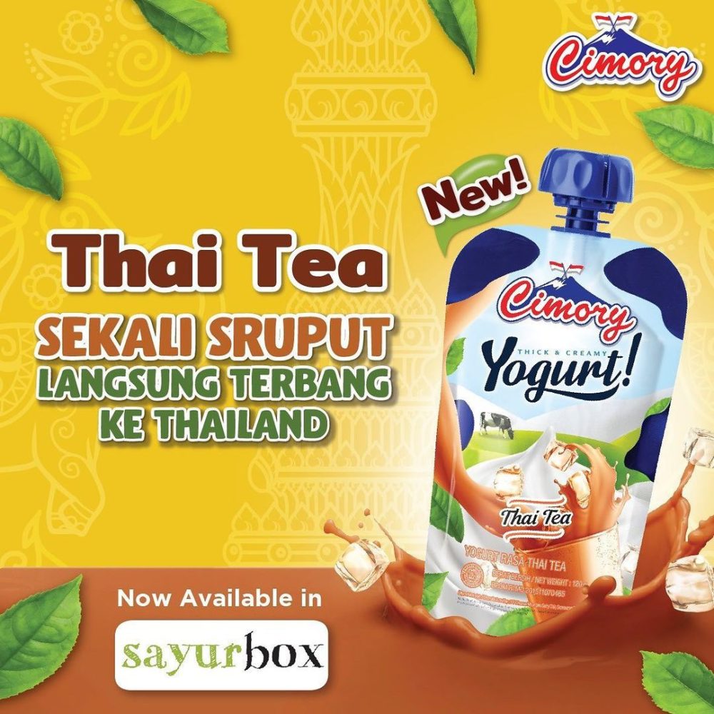 Cimory brings Thai Tea to yogurt - Mini Me Insights