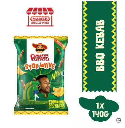 Explore Mister Potato Syok Wave x Neymar limited edition BBQ Kebab and ...