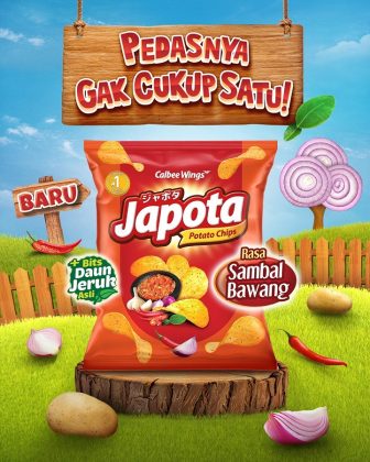 Calbee Wings launches Japota Onion Sambal Flavoured Potato Chips - Mini ...