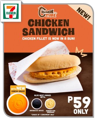 7-Eleven has a new Crunch Time Chicken Sandwich and kimchi sauce - Mini ...