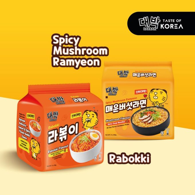 Daebak Foods Malaysia debuts Korean Classic Ramyeon - Mini Me Insights