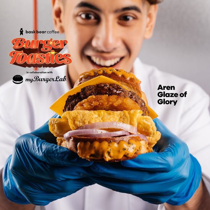 Bask Bear Coffee launches Aren Glaze of Glory Burger Toastie with sweet ...