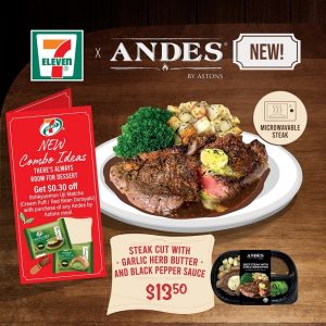 7-Eleven x ANDES by ASTONS new ready meals - Mini Me Insights