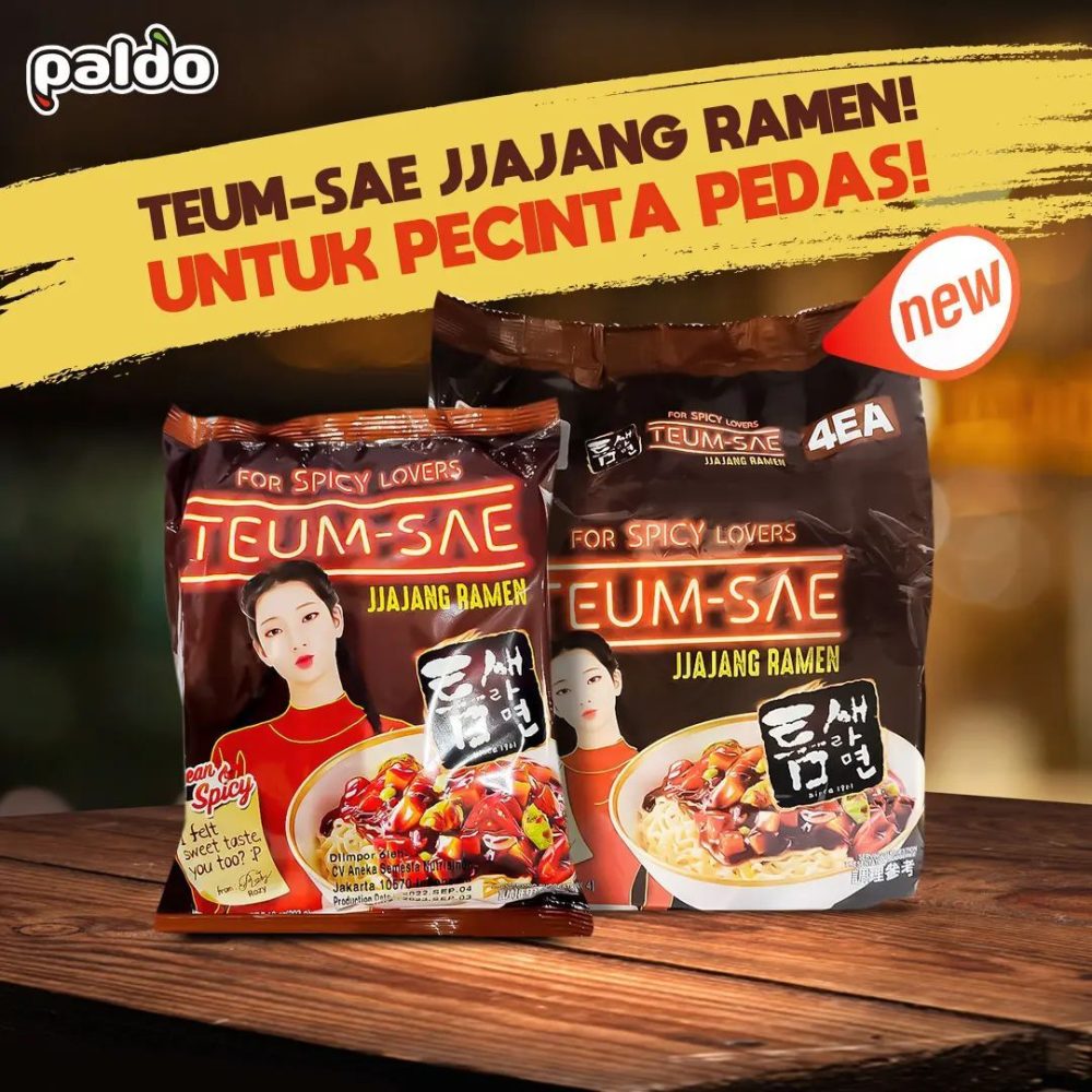 Paldo debuts Teumsae Jjajang Ramen - Mini Me Insights