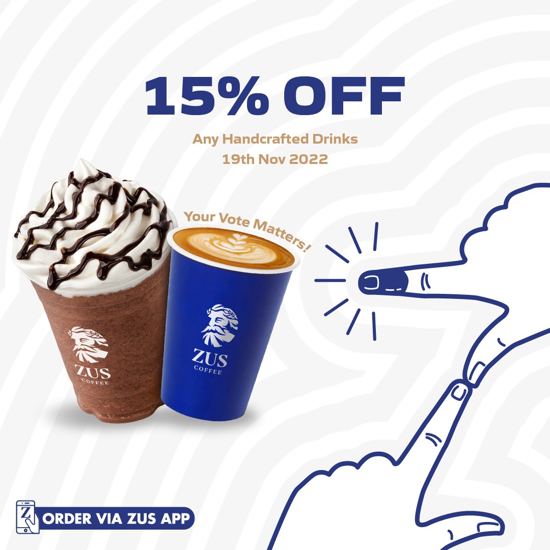Jom Undi ZUS Coffee Continues 3rd Anniversary Celebration By Rewarding Jom Undi ZUS Coffee Continues 3rd Anniversary Celebration By Rewarding