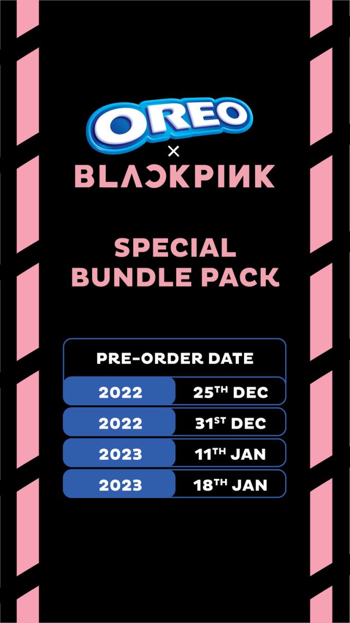 OREO X BLACKPINK Limited Edition Special Bundle Pack Is Now Fully ...