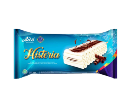 Aice Histeria Ice Cream Vanilla designed for solo eating - Mini Me Insights