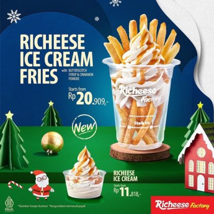 Richeese Factory latest Richeese Ice Cream Fries, to enter Malaysia ...