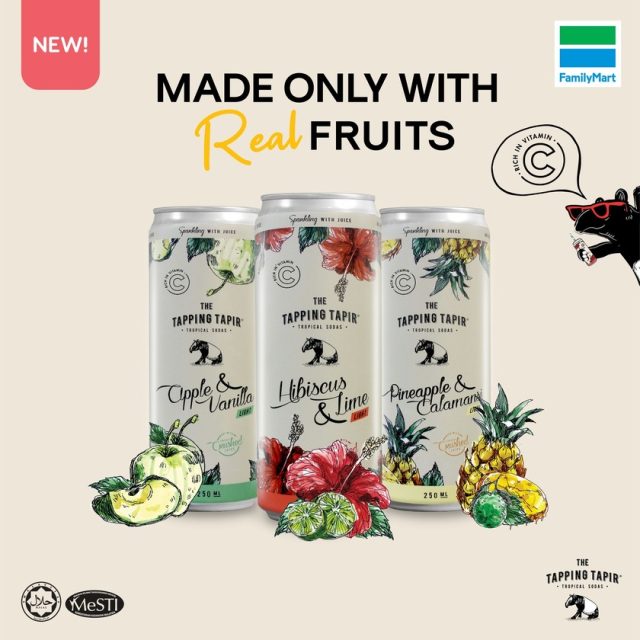 The Tapping Tapir sells Bajo Active in FamilyMart - Mini Me Insights