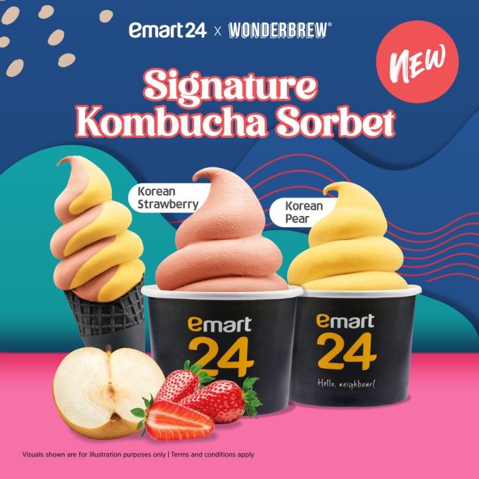 Wonderbrew bringing you Signature Kombucha Sorbet at emart24 - Mini Me ...