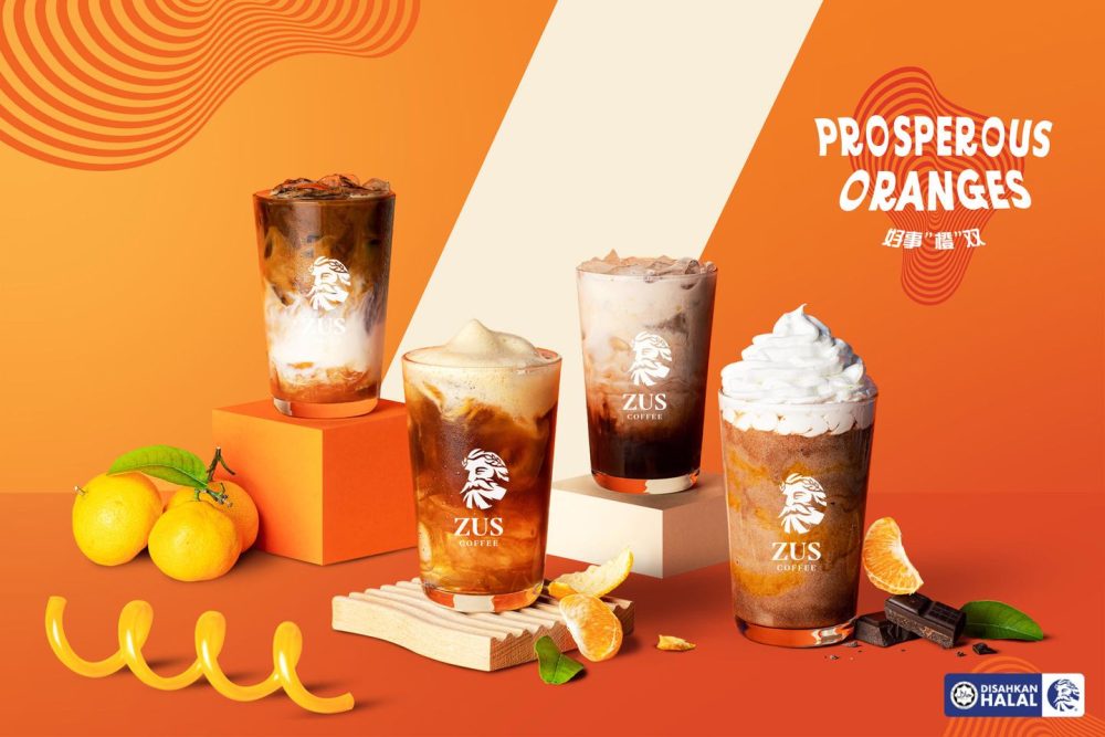 Drink the new ZUS Coffee Prosperous Oranges series - Mini Me Insights