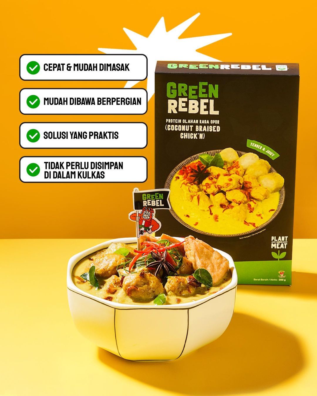 Green Rebel Foods unveils shelf-stable Heat & Eat plant-based meal ...