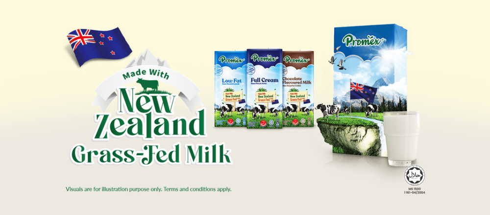 Promex new UHT milk is made with New Zealand grass-fed milk - Mini Me ...