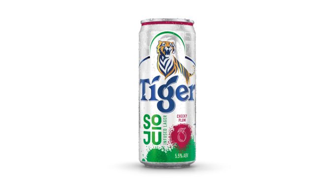 New Tiger Soju-Infused Lager has an alcohol content of 5.5% - Mini Me ...