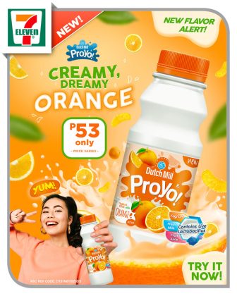 Dutch Mill has launched Dutch Mill ProYo Orange - Mini Me Insights