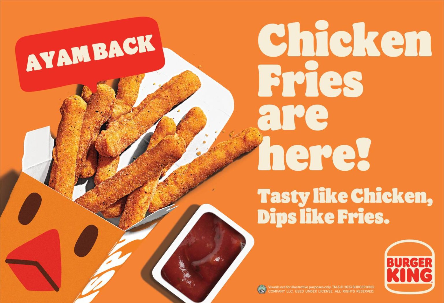 Ayam Back! Burger King Celebrates Return of Chicken Fries with Exciting ...