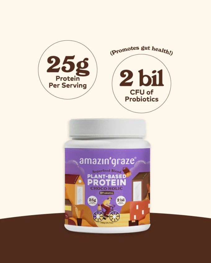 Amazin' Graze Oh-So-Protein Blend now in 700g tub - Mini Me Insights