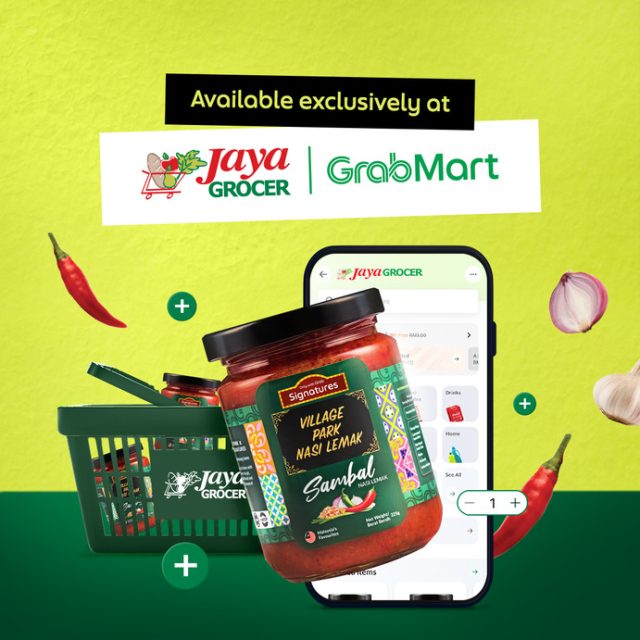 Jaya Grocer introduces famous Village Park Nasi Lemak Sambal - Mini Me ...