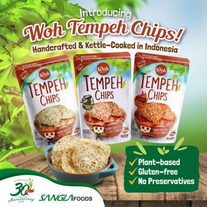 Sangla Foods bring Woh Tempeh Chips to Malaysia - Mini Me Insights