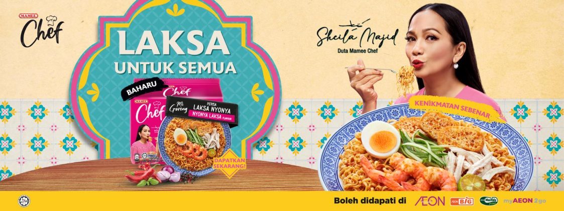 Mamee Chef Mi Goreng Laksa Nyonya is the laksa for everyone - Mini Me ...