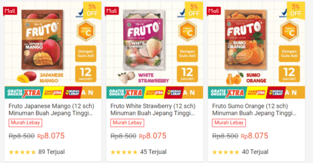 Intrafood Singabera Indonesia's Fruto offers value for money - Mini Me ...