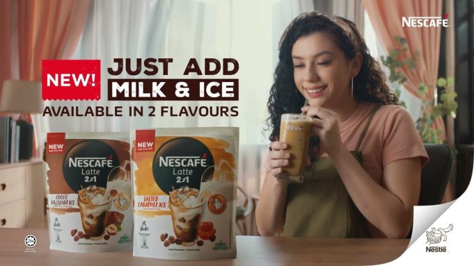 New Nescafe Latte Ice 2-in-1 to cool down on a hot day - Mini Me Insights