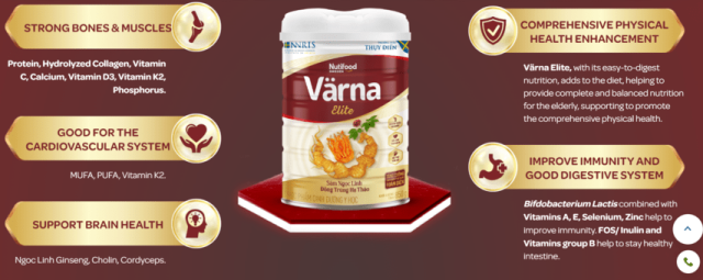 Nutifood debuts Varna Elite formulated with Ngoc Linh ginseng and ...